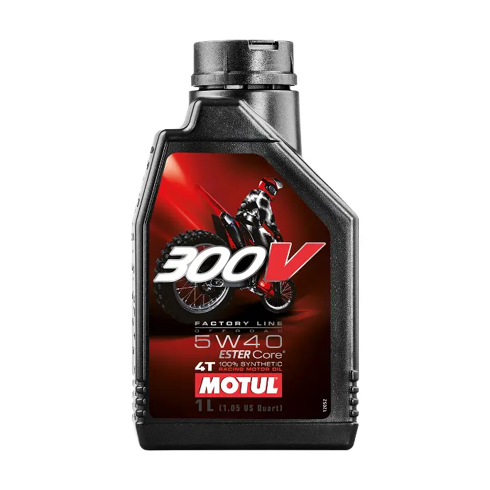 300V FACTORY LINE OFF ROAD 5W-40 4T_1L | Motul Shop
